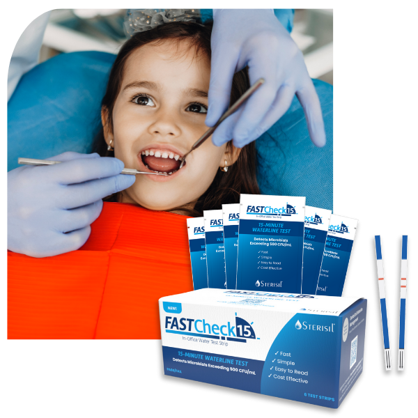 FASTCheck15 Dental Water Test - Simplify with Sterisil®